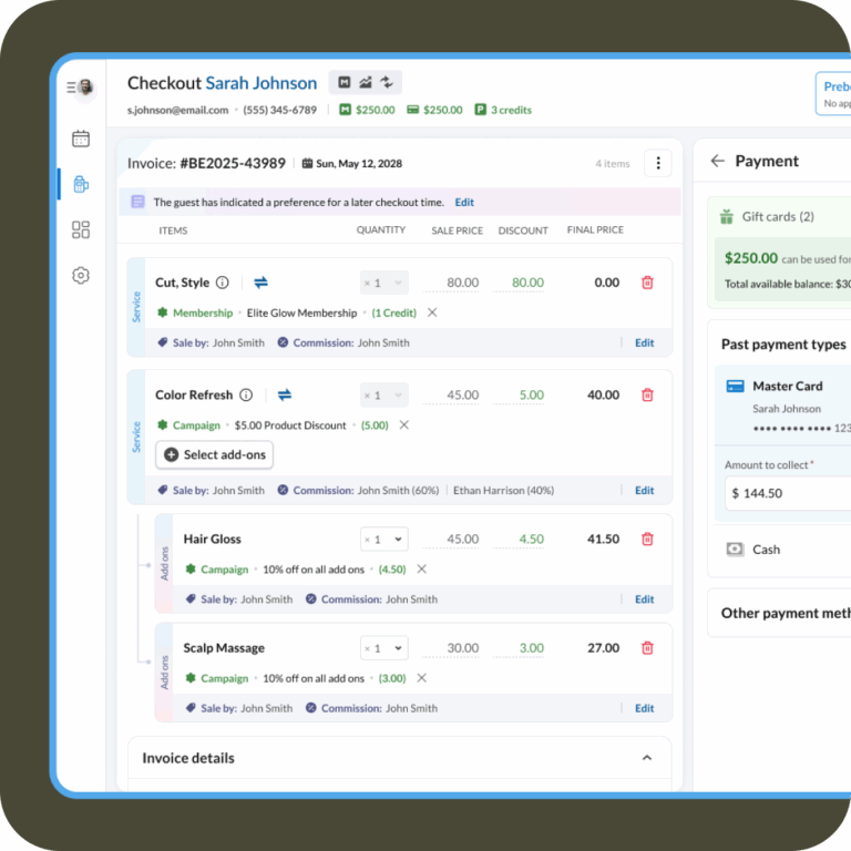 Zenoti mobile app | Real-time operations